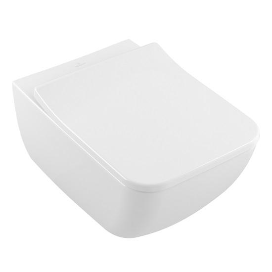 Villeroy & Boch Venticello Miska WC wiszący bezrant Weiss Alpin ...