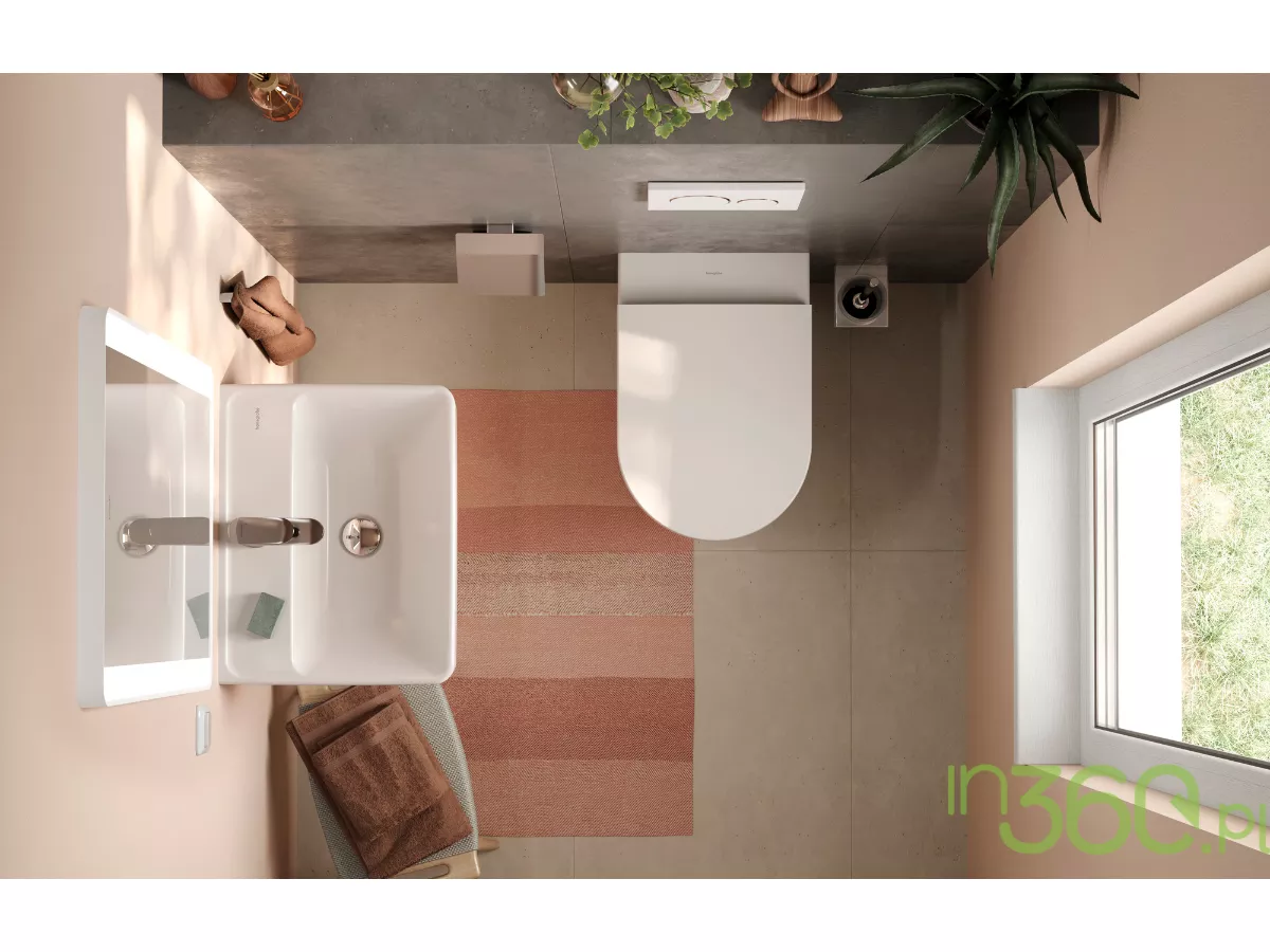 Nowoczesna łazienka Hansgrohe – funkcjonalność i styl w perfekcyjnej ...