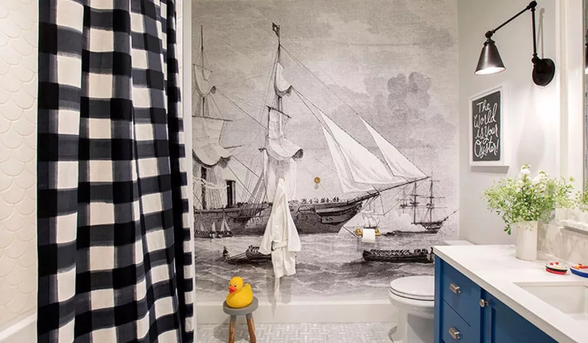 Łazienka dla dziecka - pomysł na aranżację - Blog - in360.pl